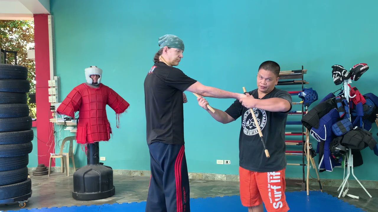 Straight Arm Bar IN Eskrima - Grandmaster John Mac