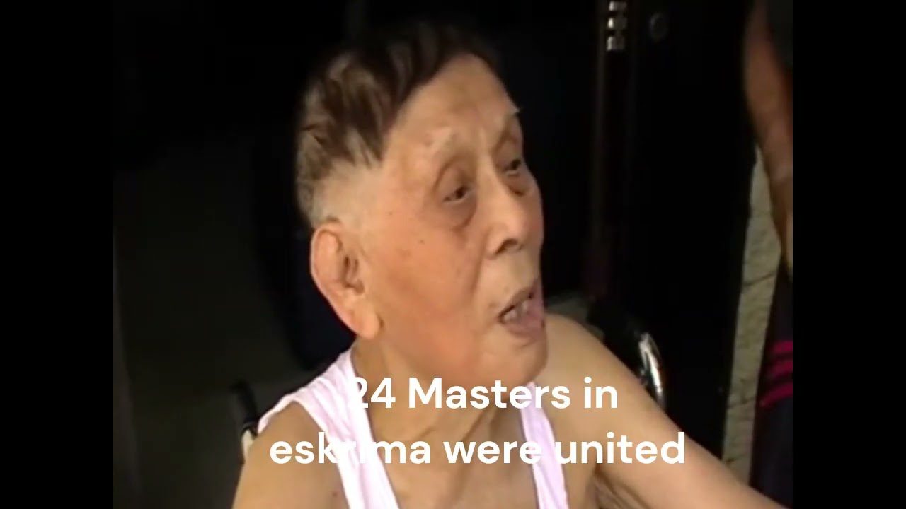 The Making Of Doce Pares IN 1932 - Grandmaster John Mac